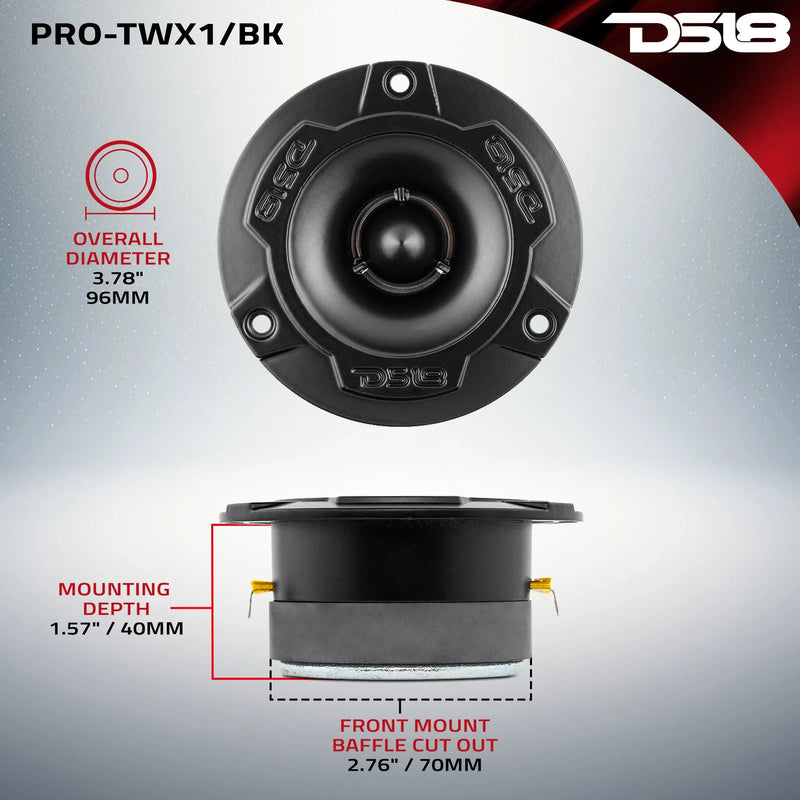 PRO-X6.4BMPK DS18 Pair Pro-6.4 MIds and TW1 Pack – productsourceguys
