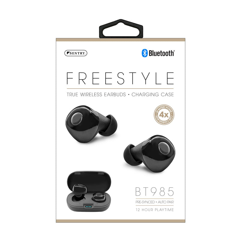 BT985 Sentry Freestyle True Wireless Earbuds - Black – productsourceguys