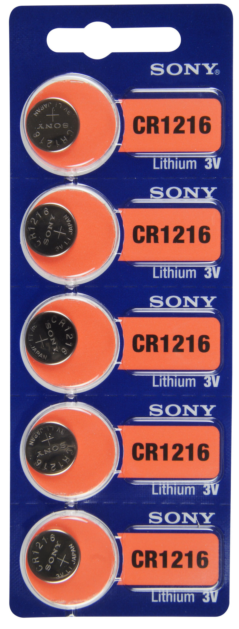 SCR1216 Sony Watch Battery CR1216 Tear Strip – productsourceguys